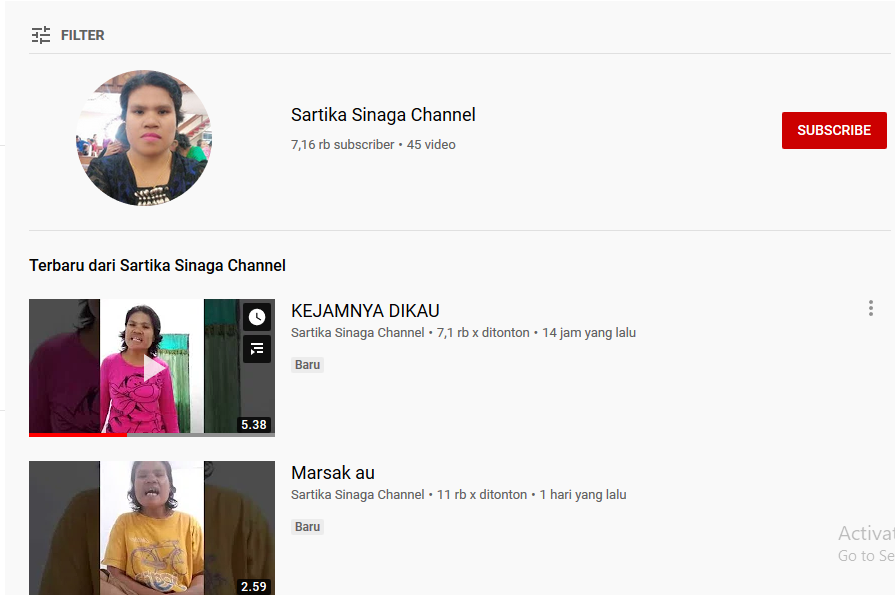 Mantap..Akhirnya Video Sartika Sinaga Channel Viral - Batak Post