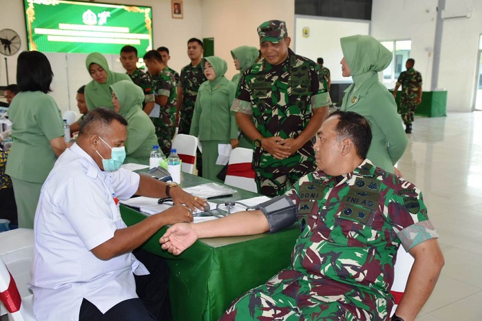 Aksi Donor Darah Sambut HUT Persit Kartika Chandra Kirana ke-77 - Batak ... Aksi Donor Darah Sambut HUT Persit Kartika Chandra Kirana ke-77 - Batak ...
